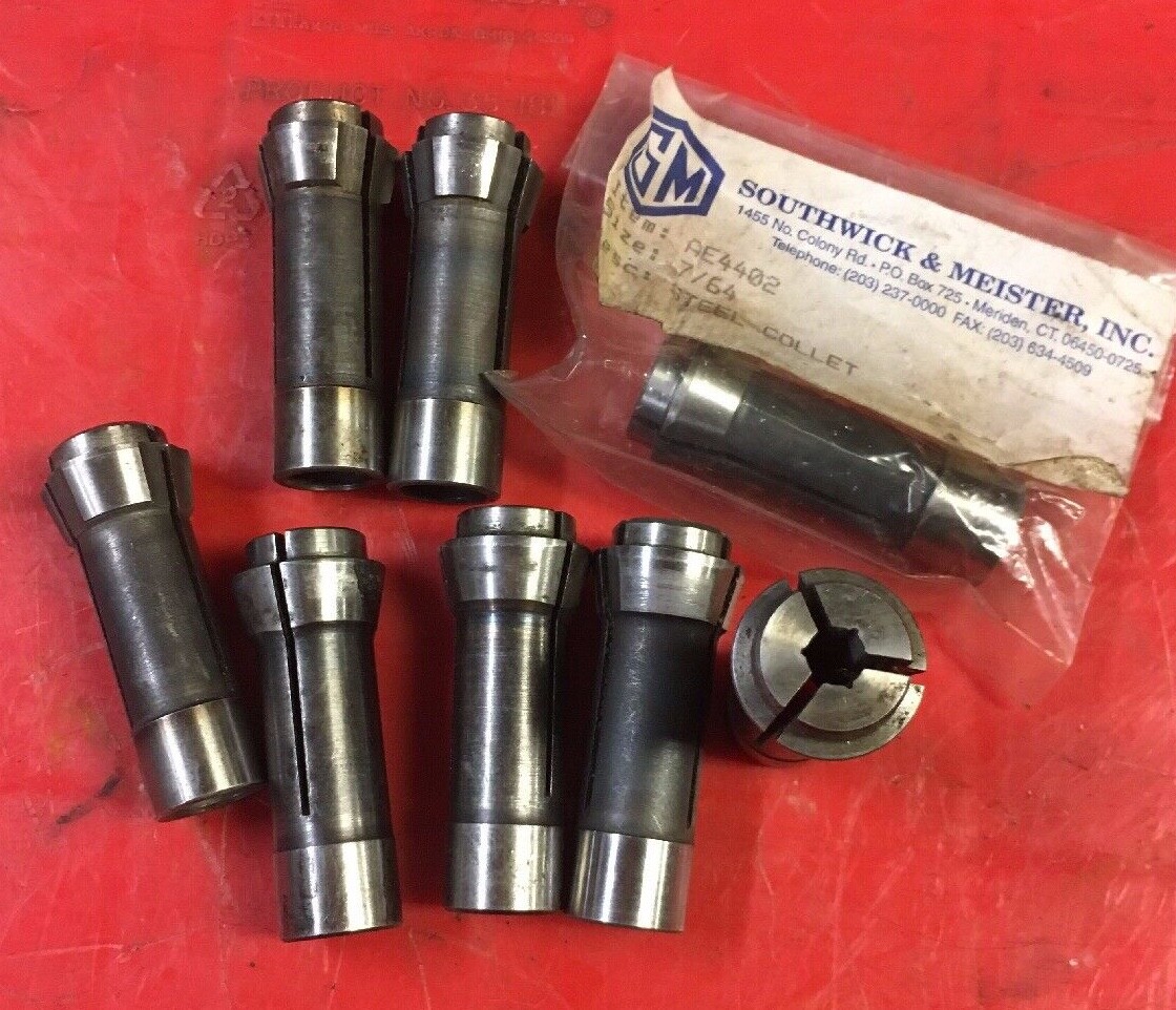 Southwick Meister AE4402 Bechler A AS AR 10 Screw Machine Steel Collets ...
