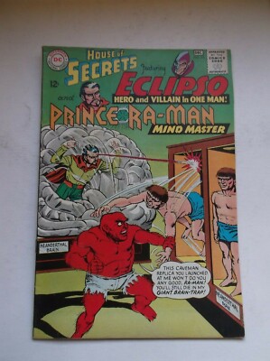 DC: HOUSE OF SECRETS #74, "ECLIPSO MUST DIED!", PRINCE RA-MAN, 1965 ...