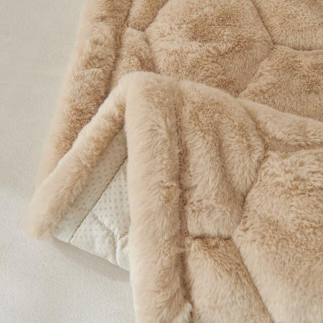 Fuzzy Couch Cover Mat Soft Plaid Couch Cover Pet Dog Couch Cover Bed ...