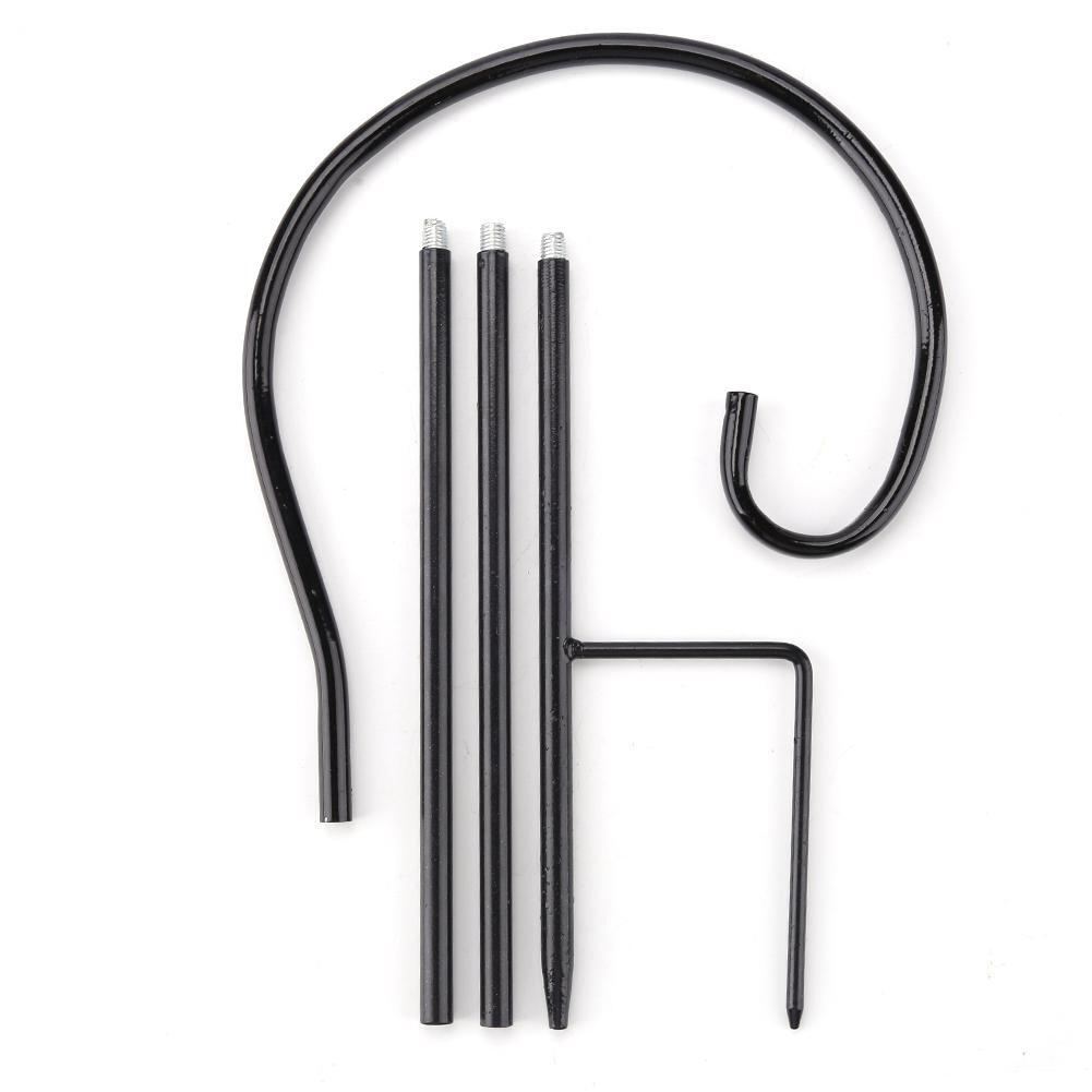 Watering Can Hanging Lantern Bracket Metal Stand Garden Sprinkler LED ...