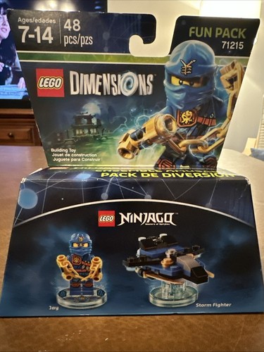 LEGO Dimensions Ninjago Jay with Storm Fighter Fun Pack 71215 New in ...