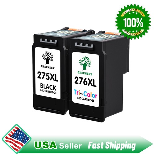 2Pack PG-275XL CL-276XL Ink replacement for Canon Pixma TR4700 TR4720 ...