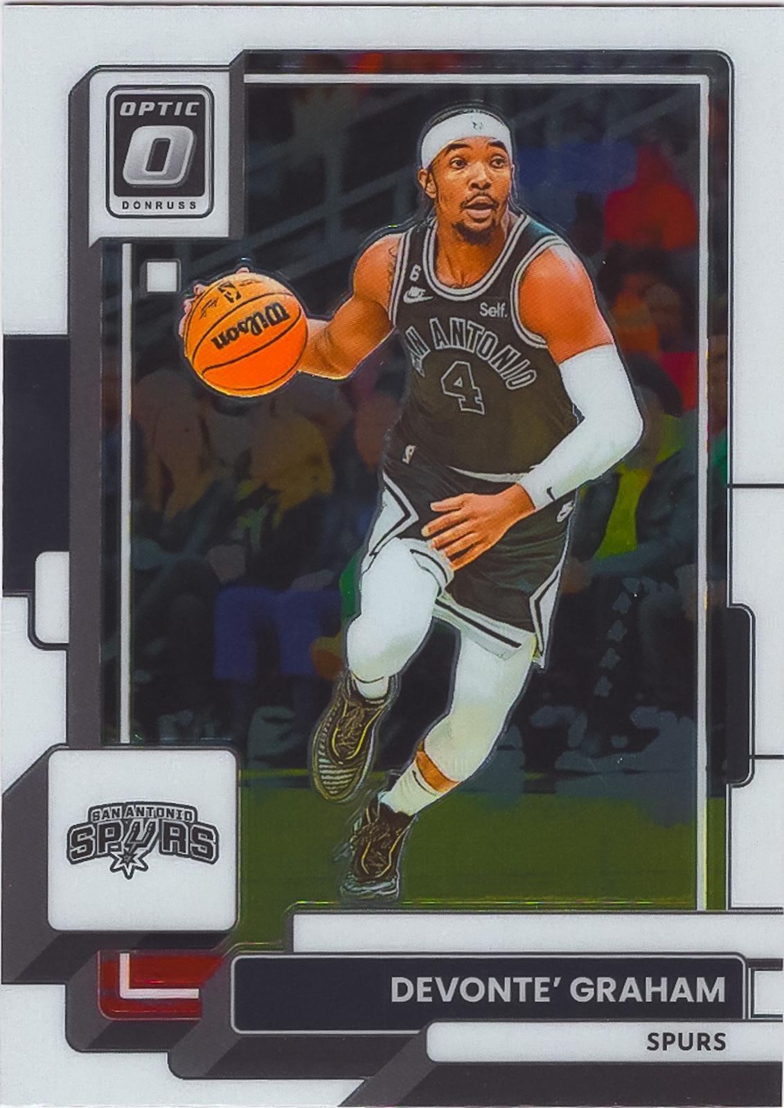 Devonte' Graham 2022-23 Optic Basketball Chrome Base Card #194 San ...