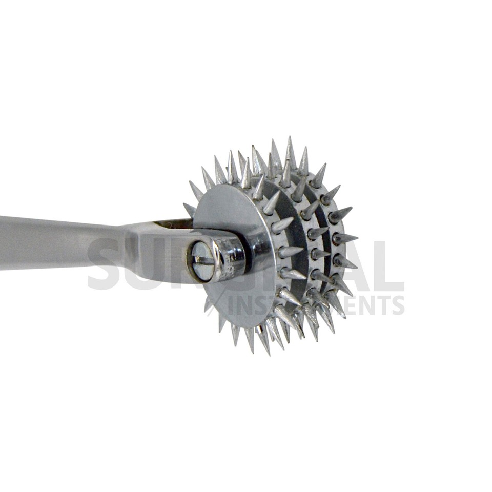 Metal Neuro Wartenberg Pinwheel Diagnostic Instrument Pin Wheel 3 Head ...