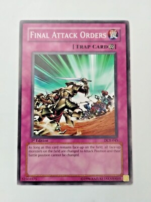 Yu-Gi-Oh! TCG Final Attack Orders Dark Crisis DCR-045 1st Edition - Uncirculated | eBay