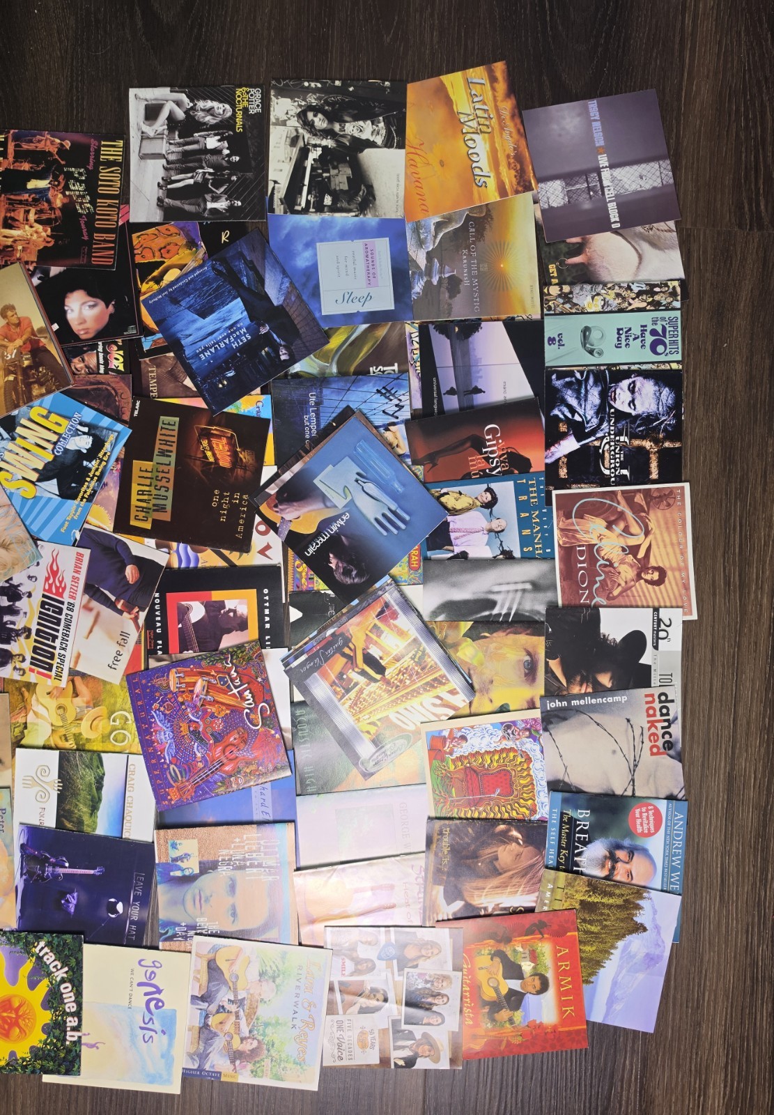NO CD Wholesale Lot of [X] CD Front Cover Art Booklets Inserts Only ...