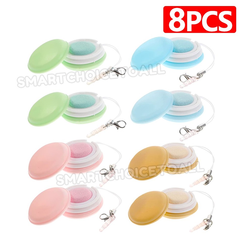 4-8x Macaron Shaped Mobile Phone Screen Lens Glasses Wipe Cleaning ...