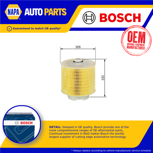 Air Filter fits AUDI A6 C6 4.2 04 to 11 BAT Bosch 4F0133843 Quality ...