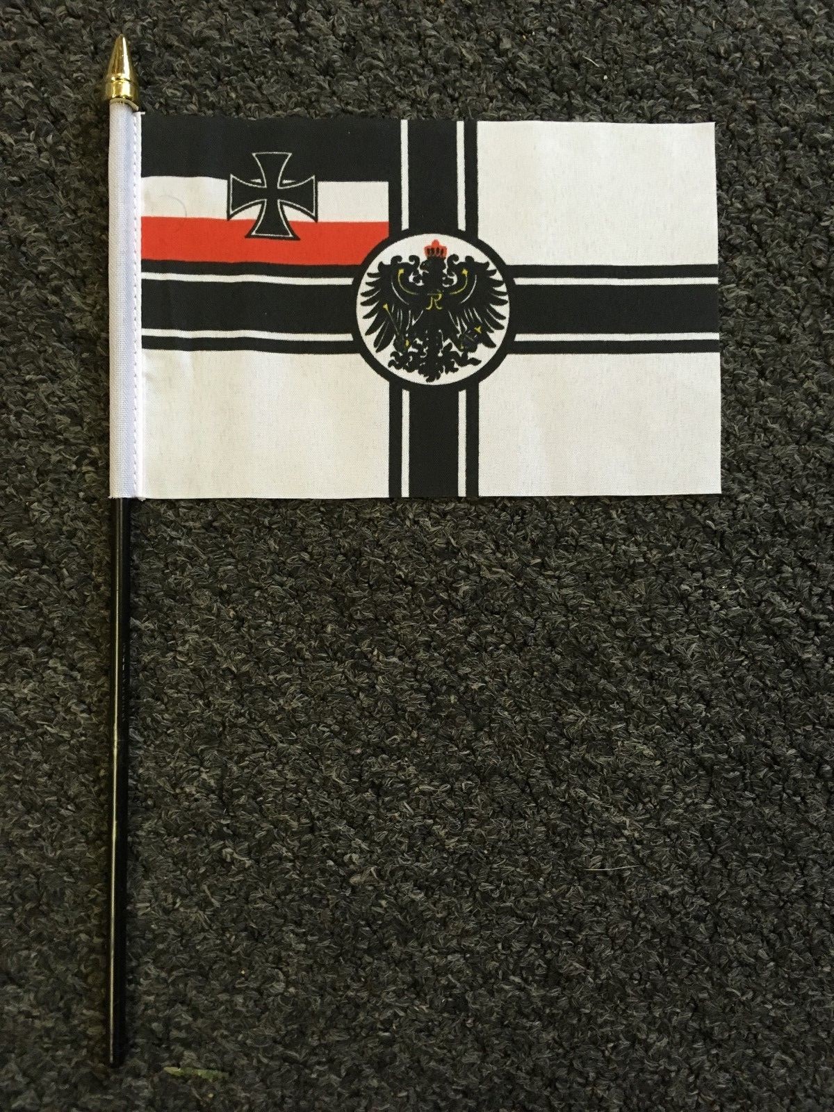 German WW1 Iron Cross Flag Imperial 2nd Reich Deutchland 1914 War WWI ...