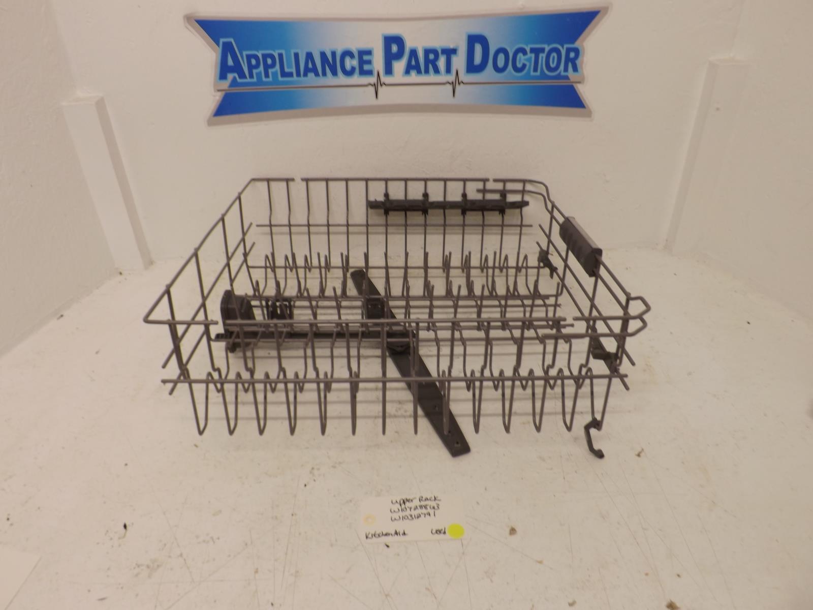 KitchenAid Dishwasher W10728863 W10312791 Upper Rack Used | eBay