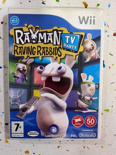 Rayman Raving Rabbids TV Party Nintendo Wii PAL | eBay
