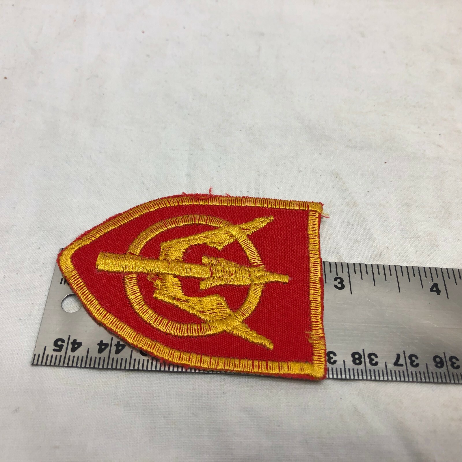 Military Patch 4th Transportation Command Asian Made White Cloth Back Variant 4 | eBay