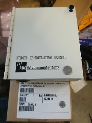 ADC Fiber In-Building Panel wiring box 1028511 FIPM-FCZ-06 NEW | eBay