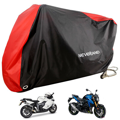 Sport Motorcycle Cover Outdoor Waterproof Dust Sun UV Protector ...