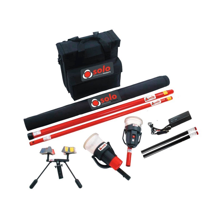 SDI Solo 851 Kit, Smoke Detector Test Kit w/Bag and Heat Tester | eBay