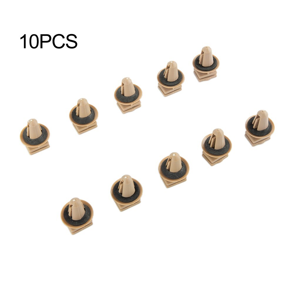 For BMW Door Clips Clip 10pcs 51477117532 Nylon Clip Set 10mm Hole ...