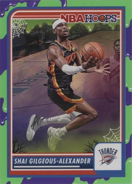 2023-24 Panini Haunted Hoops - Shai Gilgeous-Alexander #147 Slime for ...