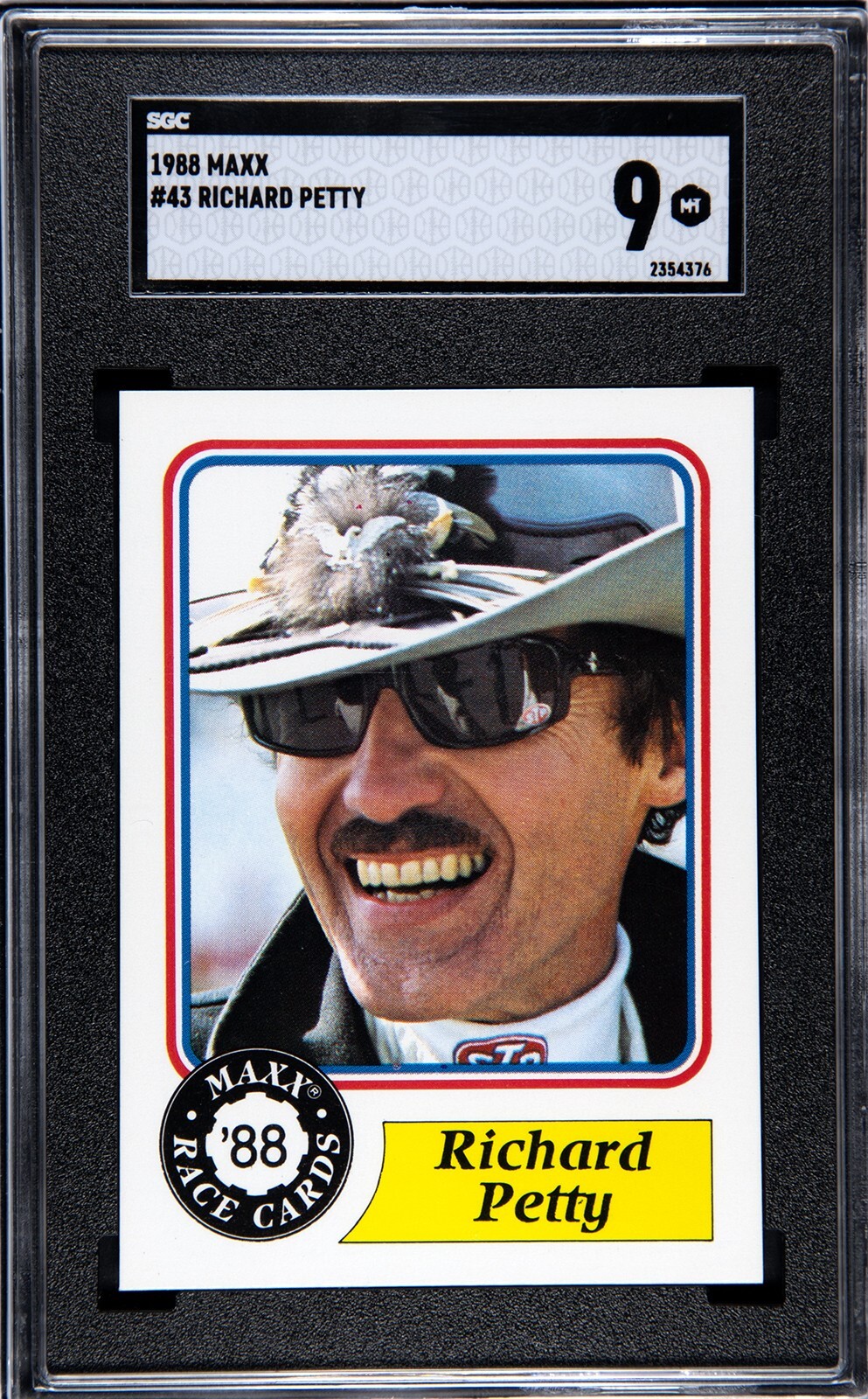 1988 Maxx Richard Petty Rookie Card Nascar HOF GOAT SGC 9 MINT | eBay