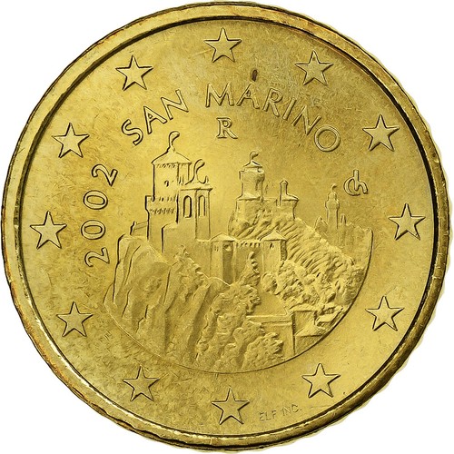[#1278322] San Marino, 50 Euro Cent, 2002, Rome, Nordic gold, MS | eBay