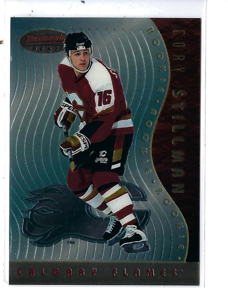 1995-96 Bowman's Best Cory Stillman - Calgary Flames | eBay