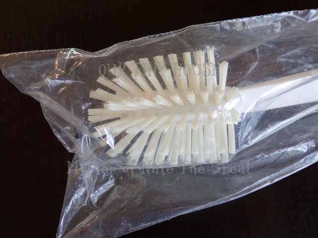 TUPPERWARE Pot Scrubber Bowl Tumbler Cleaning 3128 Dish Scrub BRUSH ...