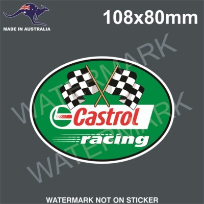 CASTROL RACING STICKER | eBay