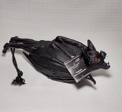 Ashland Plastic Rubber Hanging Black Red Eye Vampire Bat Prop 14" inch ...