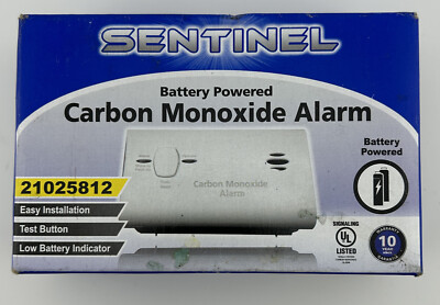 Kidde Sentinel KN-COB-LP2 Battery Powered Carbon Monoxide Alarms | eBay