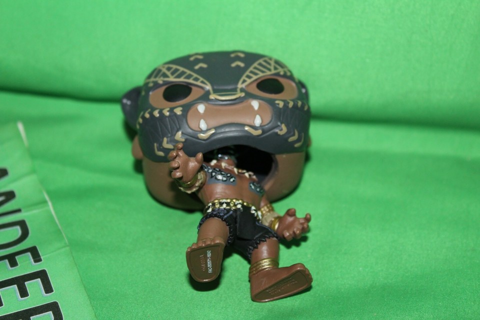 Funko Pop Marvel Black Panther Warrior Falls Bobblehead Figure Toy | eBay