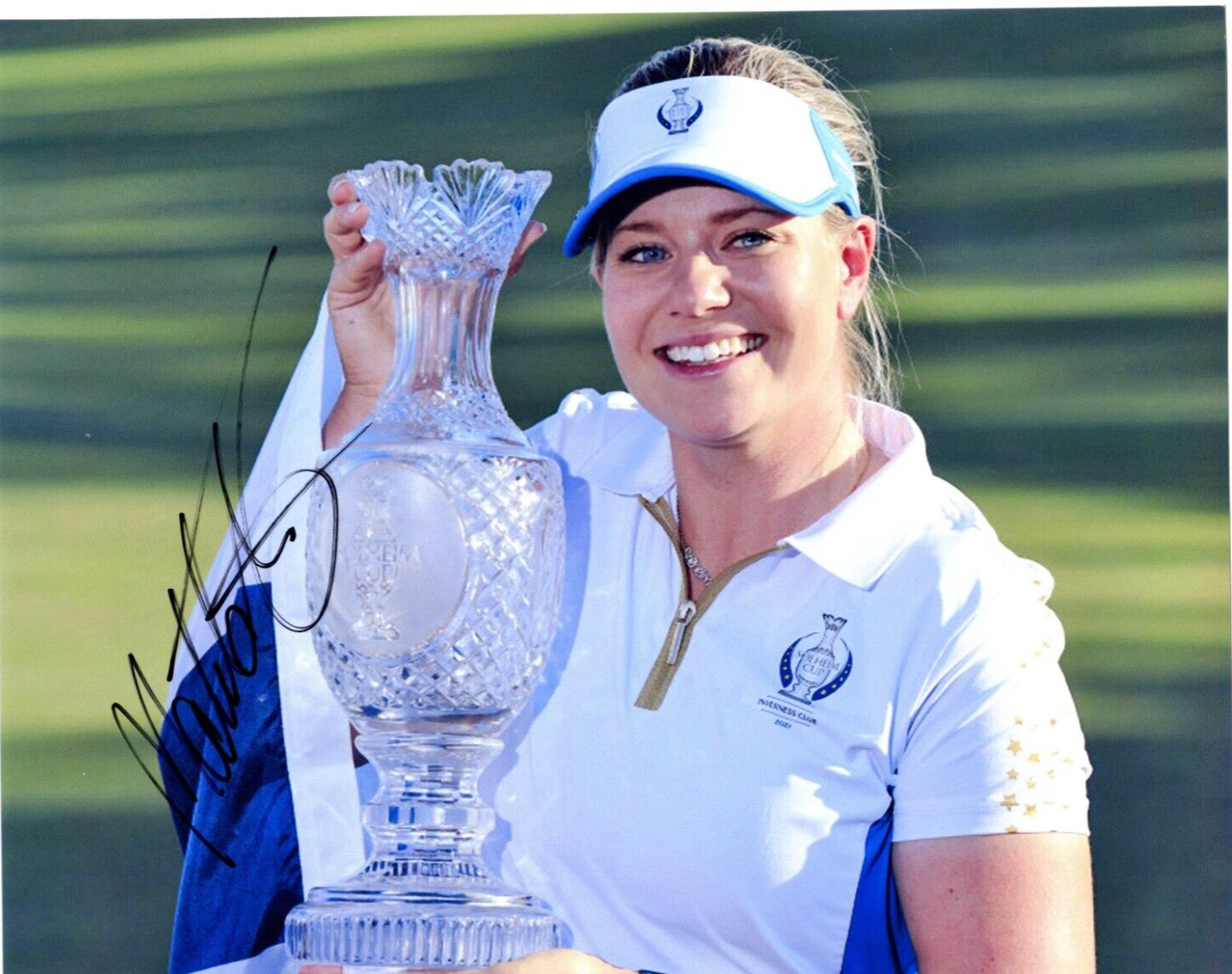 Matilda Castren LPGA star signed autograph 8x10 golf photo Finland ...