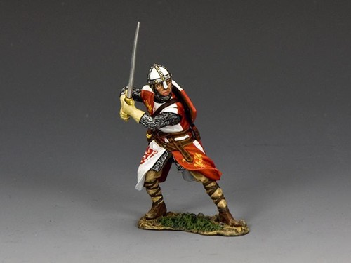 MK169 - Knight Fighting Double-Handed - Medieval - King and Country | eBay