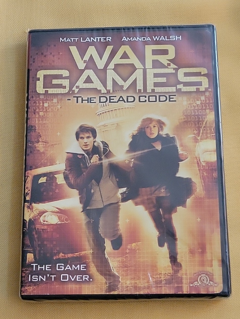 War Games: The Dead Code (DVD, 2008, Checkpoint Dual Side Sensormatic ...