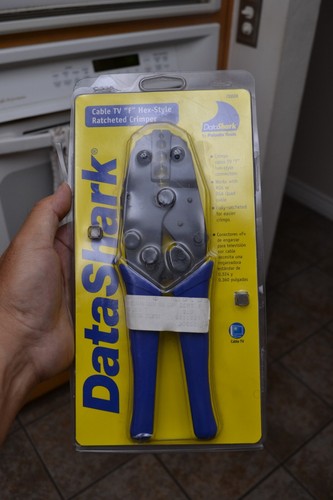 Paladin Tools DATASHARK Model 70006 F Hex-Style Ratcheted Crimper NEW ...