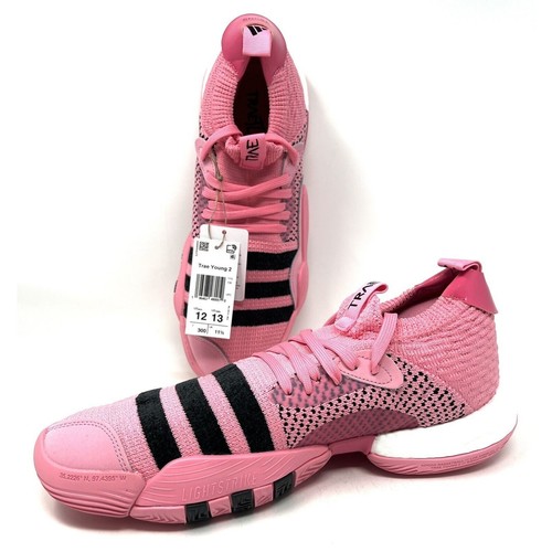 Adidas Trae Young 2.0 Men’s Size 12 Basketball Shoes IE1667 Mid Pink ...
