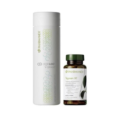 Nu Skin Nuskin Pharmanex ageLOC Y-Span + Tegreen 97 SET – Brand New ...