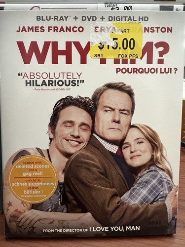 Why Him (Blu-ray/DVD) Free Shipping in Canada! 24543317685| eBay