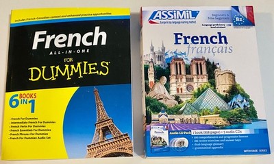 Assimil French Language Superpack Book with CD's & French For Dummies ...