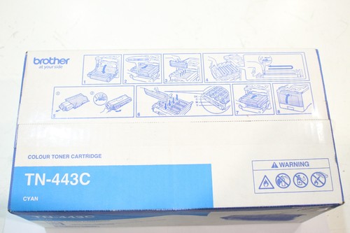 Brother Genuine TN-443C CYAN High Yield Toner For L8260CDW L8360CDW 4K ...