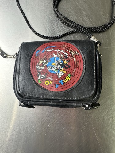 Vintage 1995 Holiday Fair Looney Toons Mischief Makers Rope Pouch Purse ...