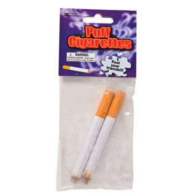 12 JOKE PUFF CIGARETTE - Fake Smoke Magic Trick Gag Prop Costume ...