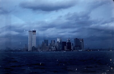 Twin Towers WTC New York City Nov 1971 Skyline NYC Original 35mm Photo ...