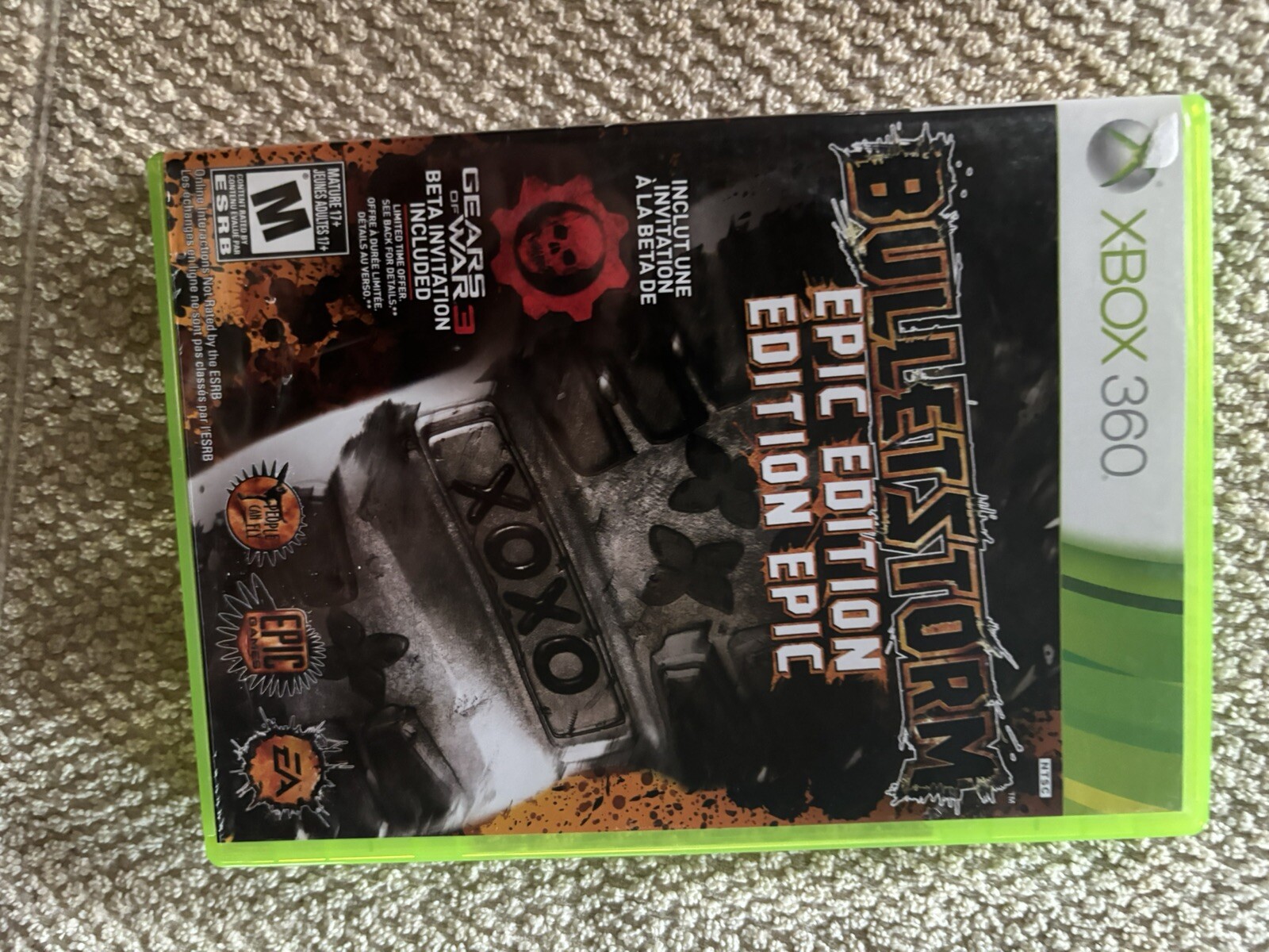 Bulletstorm Epic Edition Xbox 360 Game Manual included | eBay