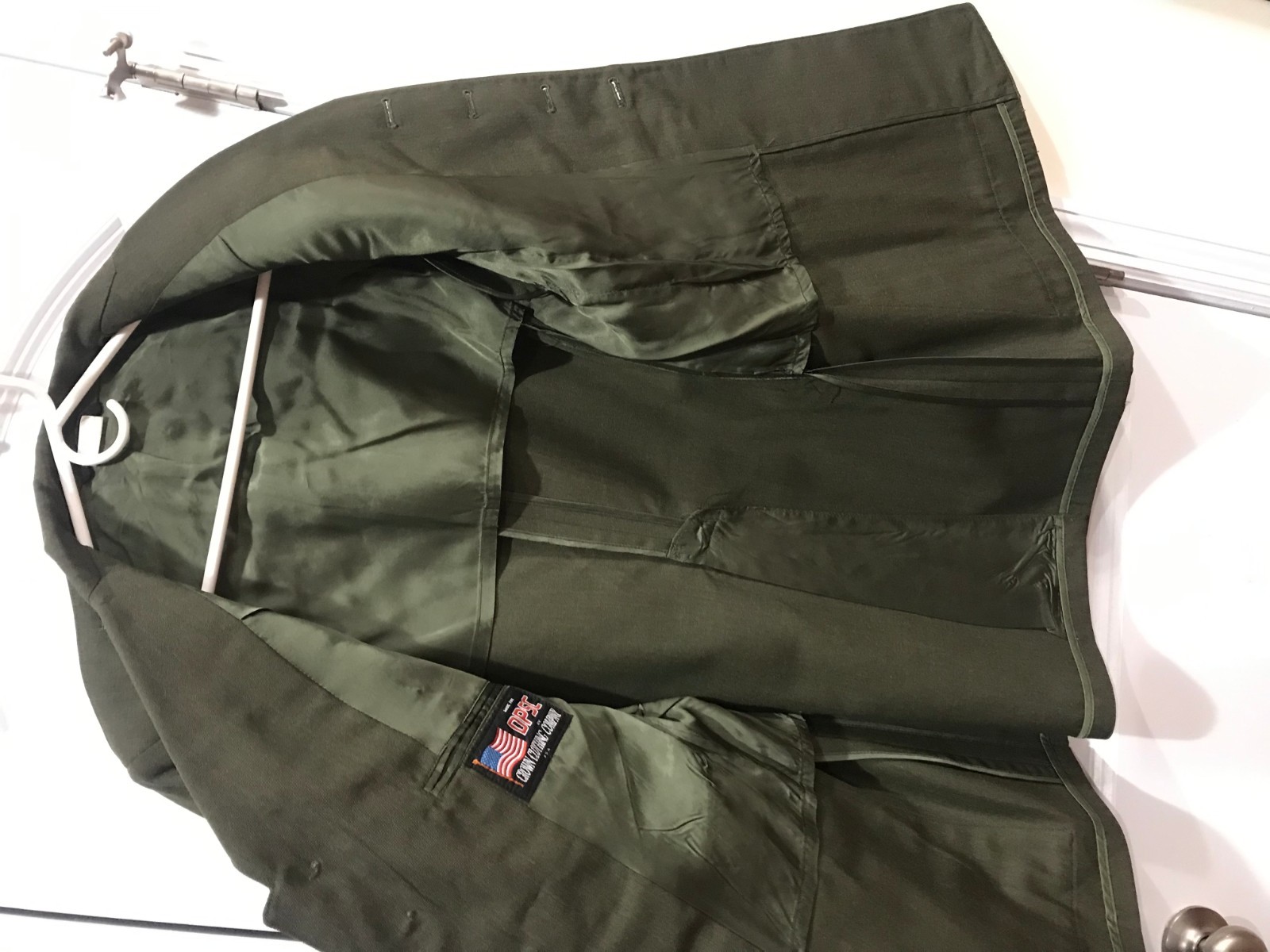 USMC Marine Corps Military Alpha Green Dress Jacket | eBay