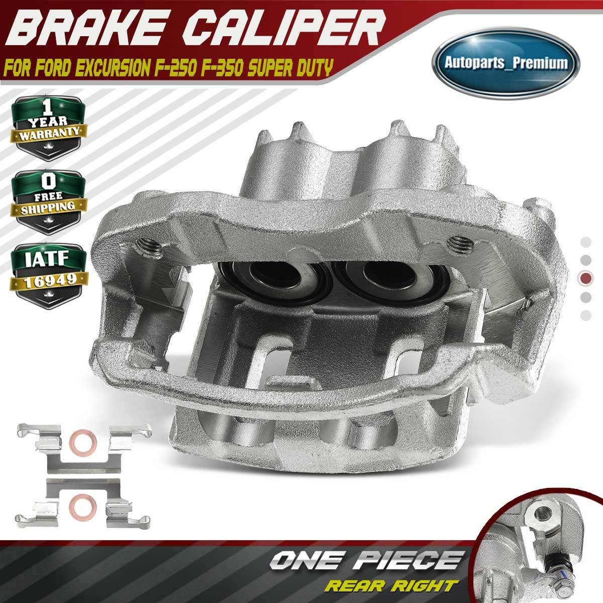 Rear Brake Caliper with Bracket for Ford F-250 F-350 00-04 Super Duty ...