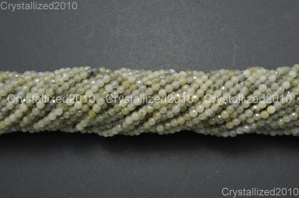 AAA Natural Gemstones Faceted Round Beads Crystal Quartz Amethyst 2mm ...