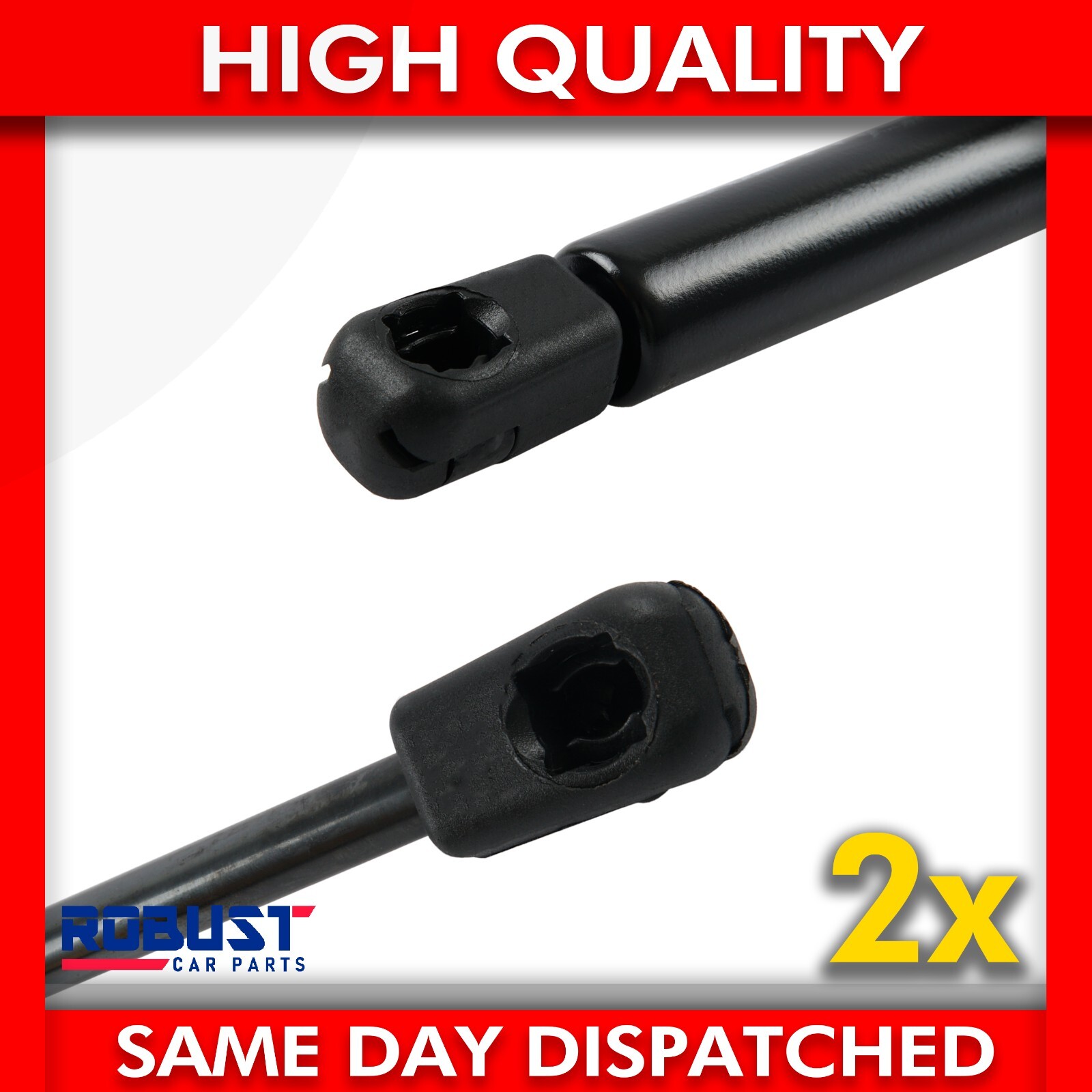 2X FOR FORD FIESTA MK7 REAR TAILGATE BOOT TRUNK GAS STRUTS (2008-2017 ...