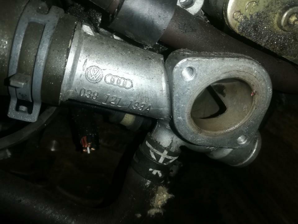 038121133a Coolant Flange (Engine Coolant Thermostat Housing Cover ...