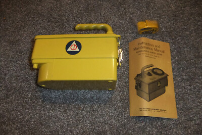 CDV-717 Civil Defence Surplus High Range Geiger Counter w/ Extras!! | eBay