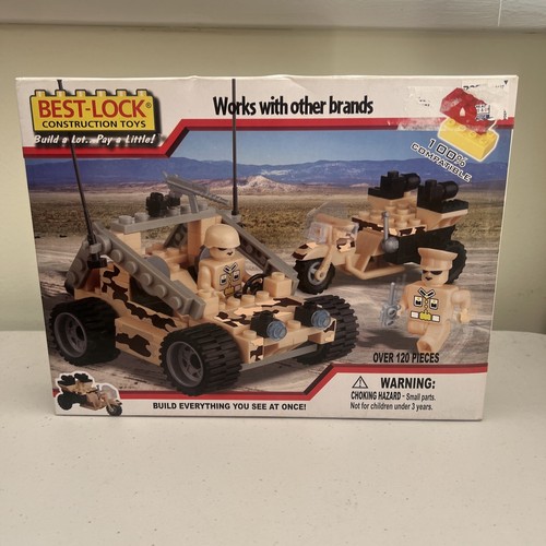 BEST LOCK Construction Toys Military Set NEW | eBay