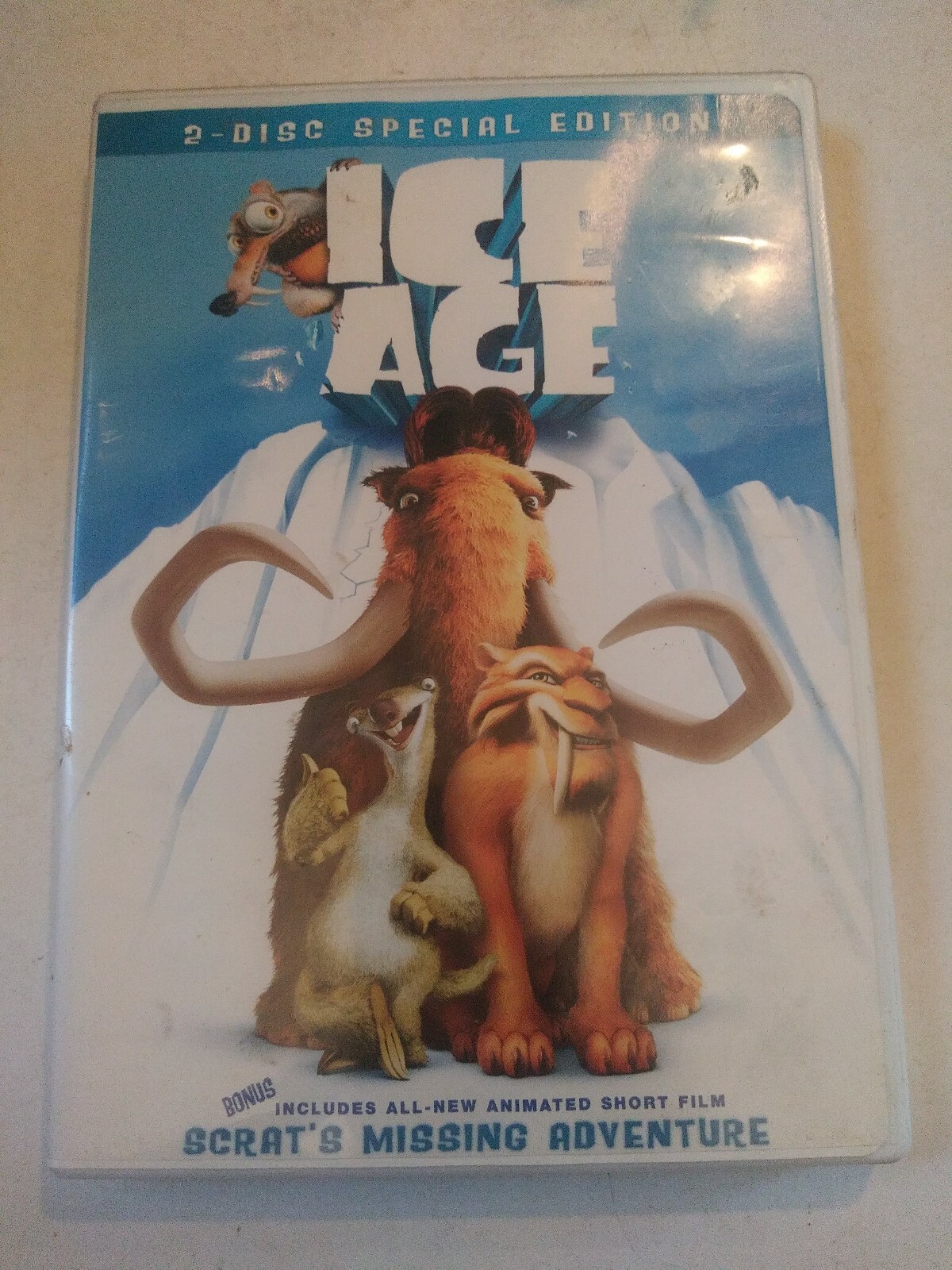 Ice Age (DVD, 2002, 2-Disc Set, Includes Full Frame and Widescreen ...